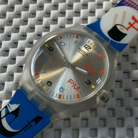 Swatch | Accessories | Swatch Watch Stbk2 Global Hour | Poshmark